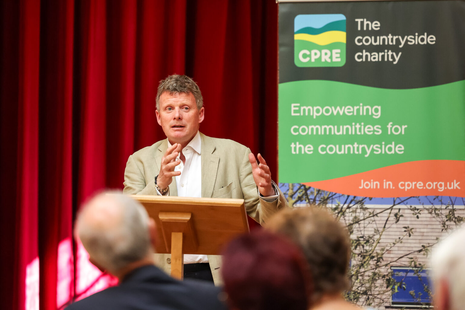 Re-connect people with nature, Benyon tells CPRE - CPRE Berkshire